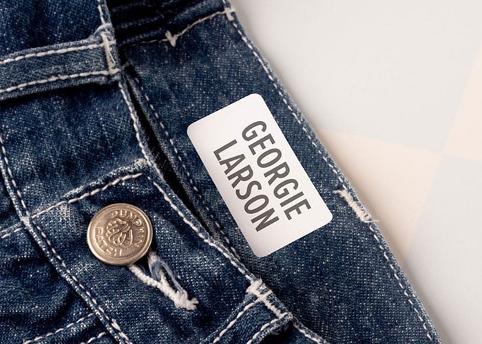 Tinyme Clothing Name Stamps | Clothing Stamp | Custom Name Stamp ...
